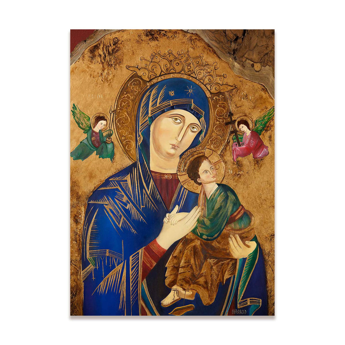 Our Lady of Perpetual Help - Full - Habboo Art